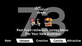 73 Fast food restaurant names ideas For Your New Business - Tiplance