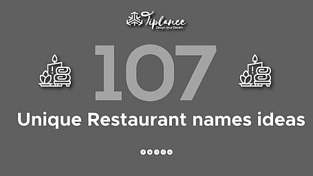 107 Unique Restaurant name ideas That Perfect to Represent your Brand.