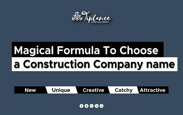 101 Catchy Construction Company names, ideas & suggestion. - Tiplance