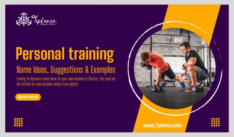 101 Catchy Personal training business names Ideas - Tiplance
