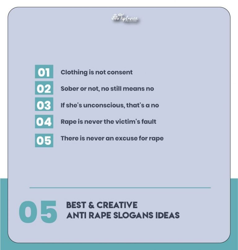 107+ Popular Anti Rape Slogans Ideas & Samples - Tiplance