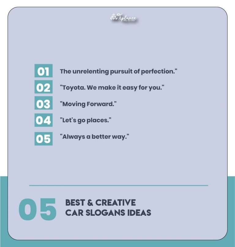 121+ Attractive Car Slogans & Taglines Sample - Tiplance