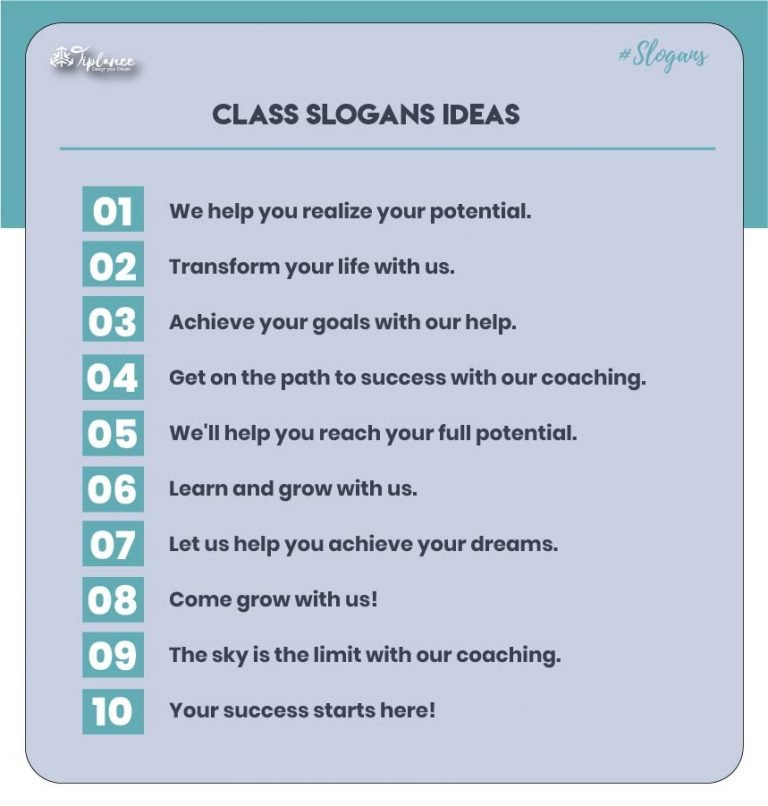 101+ Attractive Class Representative Slogans & Ideas - Tiplance