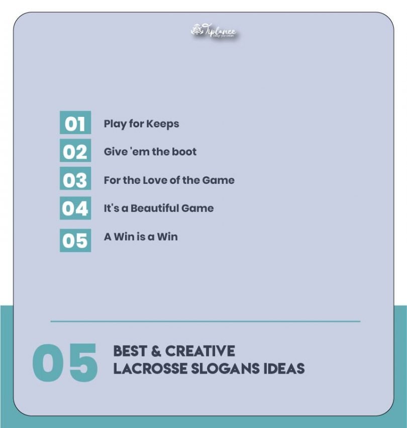 103+ Best Lacrosse Slogans & Taglines Examples - Tiplance