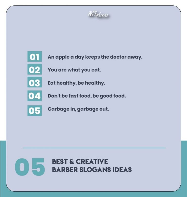 117+ Best Slogan on Healthy Food & Taglines Ideas - Tiplance