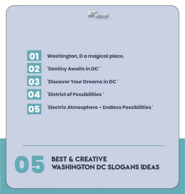 101+ Best Washington dc Slogans Ideas & Examples - Tiplance