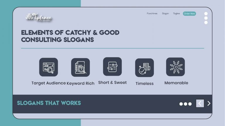 117+ Catchy Consulting Slogans Taglines & Ideas - Tiplance