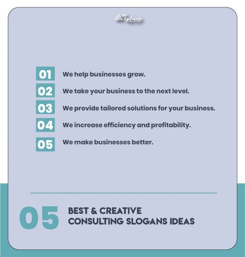 117+ Catchy Consulting Slogans Taglines & Ideas - Tiplance