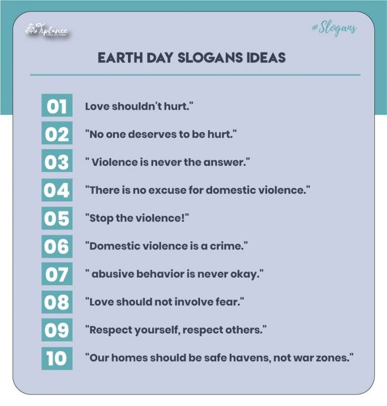 109+ Powerful Domestic Violence Slogans Tagline & Ideas - Tiplance