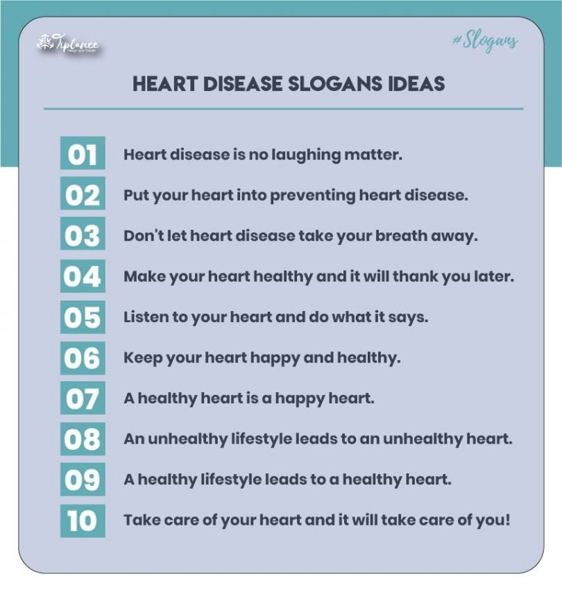 171 Powerful Heart Disease Slogans Taglines Ideas Tiplance 171-powerful-heart-disease-slogans-taglines-ideas-tiplance
