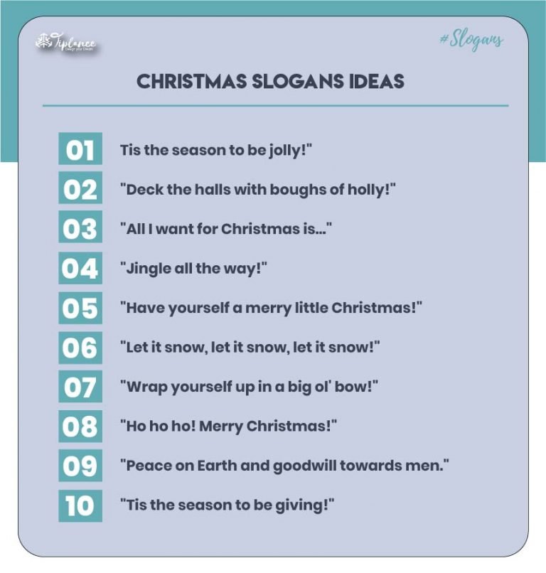 117+ Funny Christmas Slogans Taglines & Ideas - Tiplance