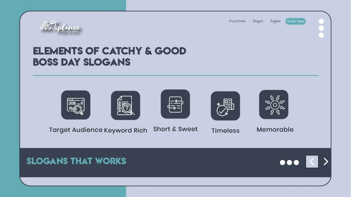 115+ Creative Boss Day Slogans Taglines & Ideas - Tiplance