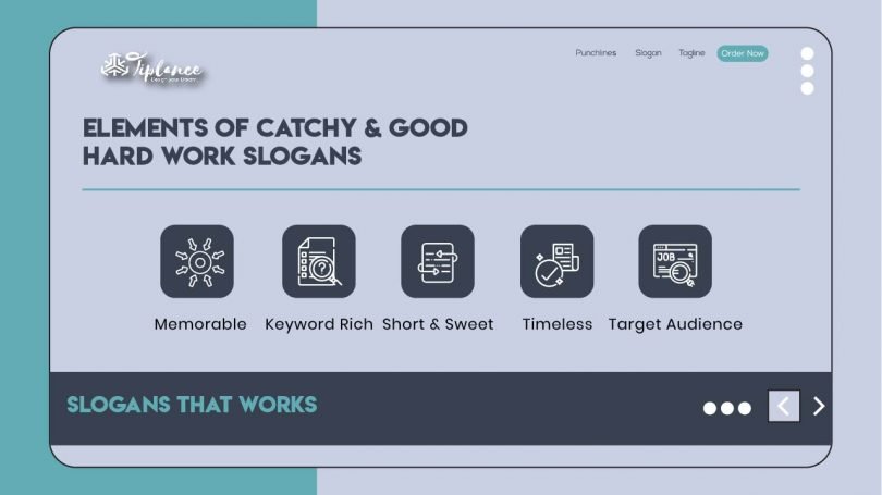 119+ Motivated Hard Work Slogans Taglines & Ideas - Tiplance