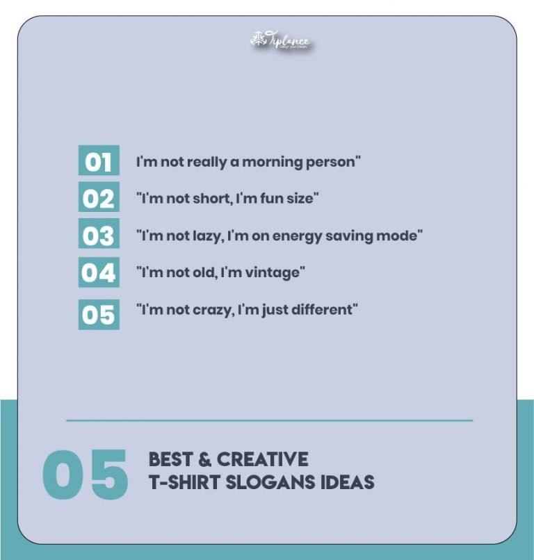 Creative T-shirt Slogans for Kids Examples - Tiplance