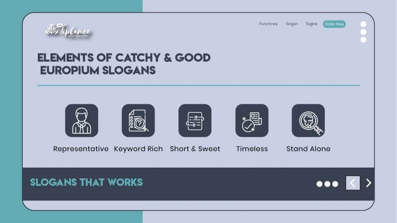 107+ Great Europium Slogans Ideas & Tagline's - Tiplance