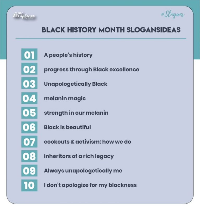 123+ Best Black History Month Slogans & Taglines Samples