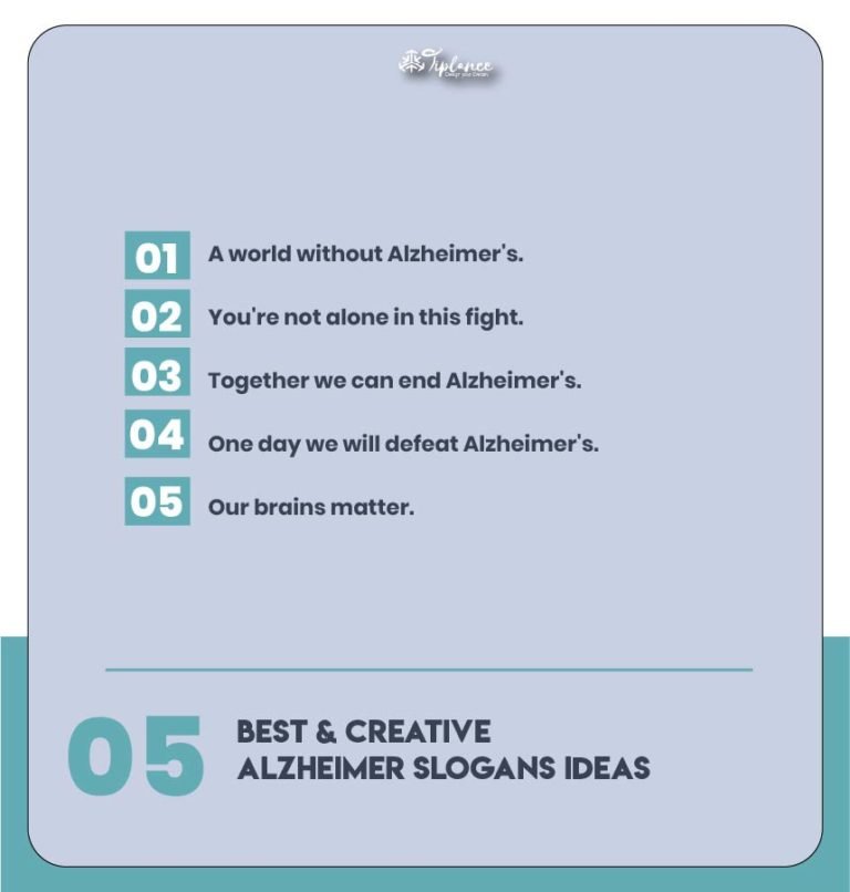101+ Best Alzheimer Slogans Ideas & Examples - Tiplance