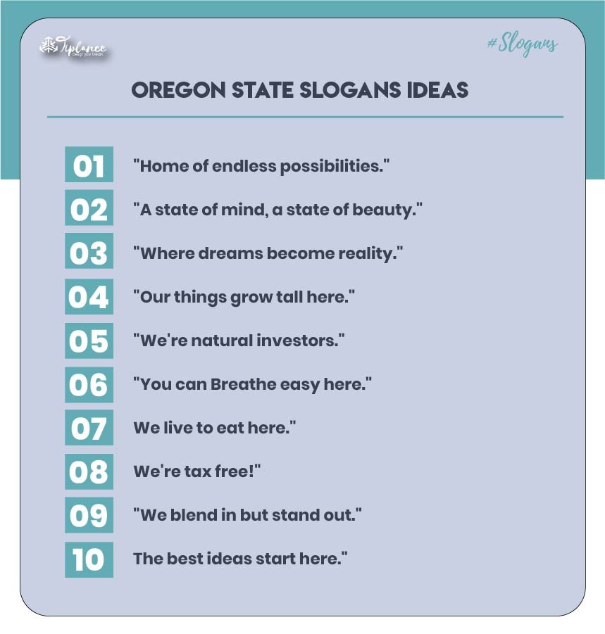 Catchy Oregon State Slogans Tiplance Catchy Oregon State Slogans Tiplance