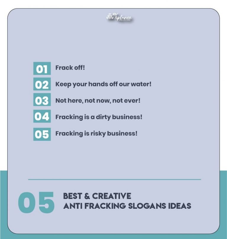 105+ Creative Anti Fracking Slogans Examples & Taglines
