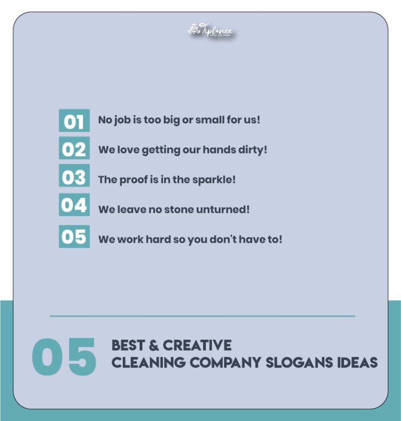 107+ Creative Cleaning Company Slogans Ideas & Taglines - Tiplance