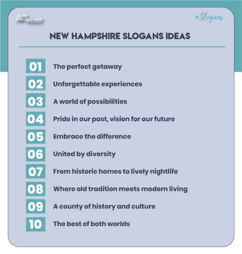 103+ Creative New Hampshire Slogans Examples & Samples