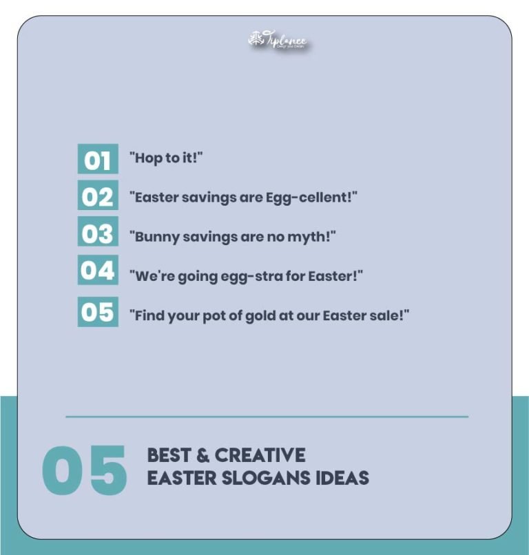 105+ Painful Easter Slogans & Taglines Suggestion - Tiplance