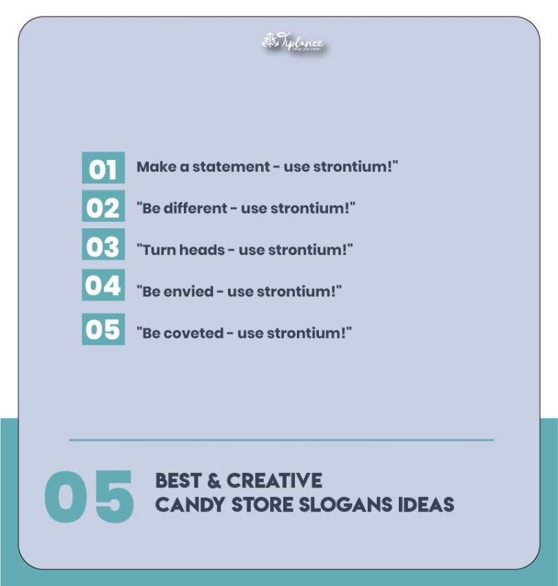 Perfect Candy Store Slogans Taglines & Example - Tiplance