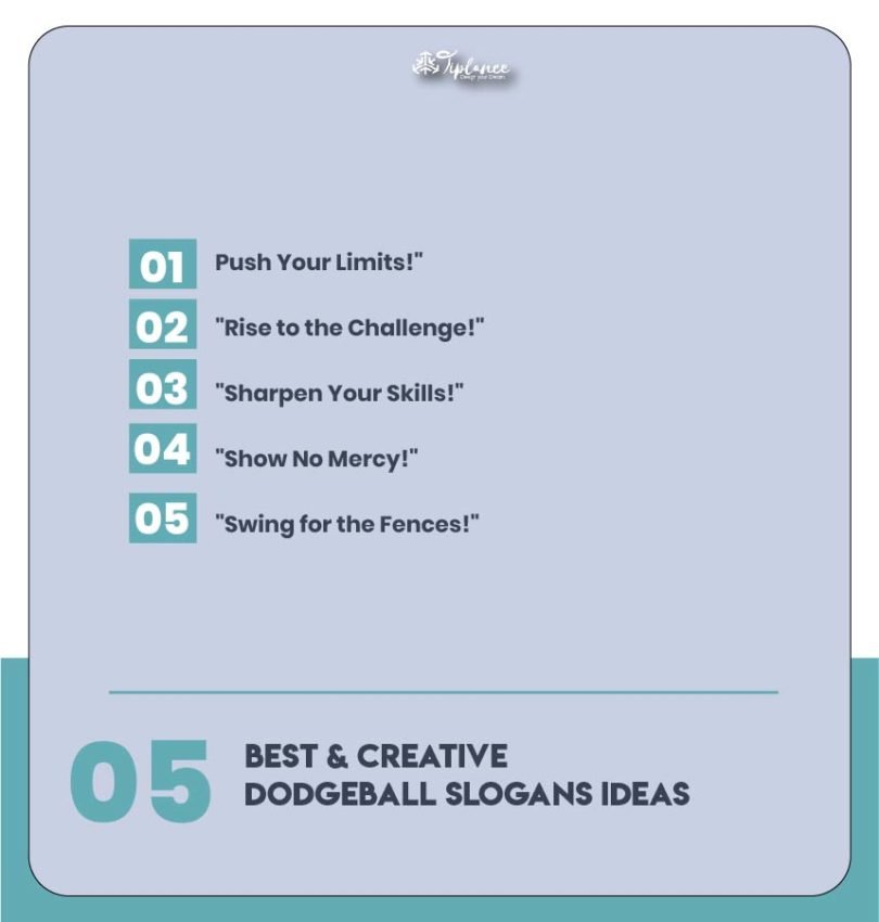 109+ Genius Dodgeball Slogans Taglines & Ideas - Tiplance