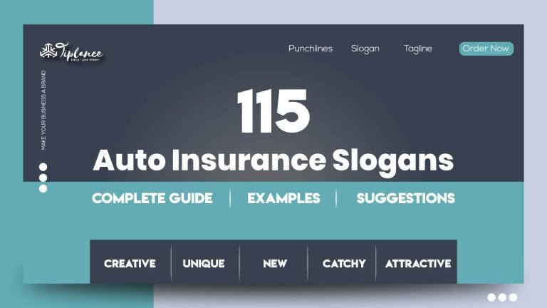 115+ Best Auto Insurance Slogans & Ideas Suggestions - Tiplance