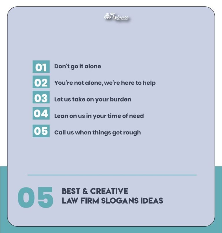 109+ Creative Law Firm Slogans Ideas & Suggestions - Tiplance