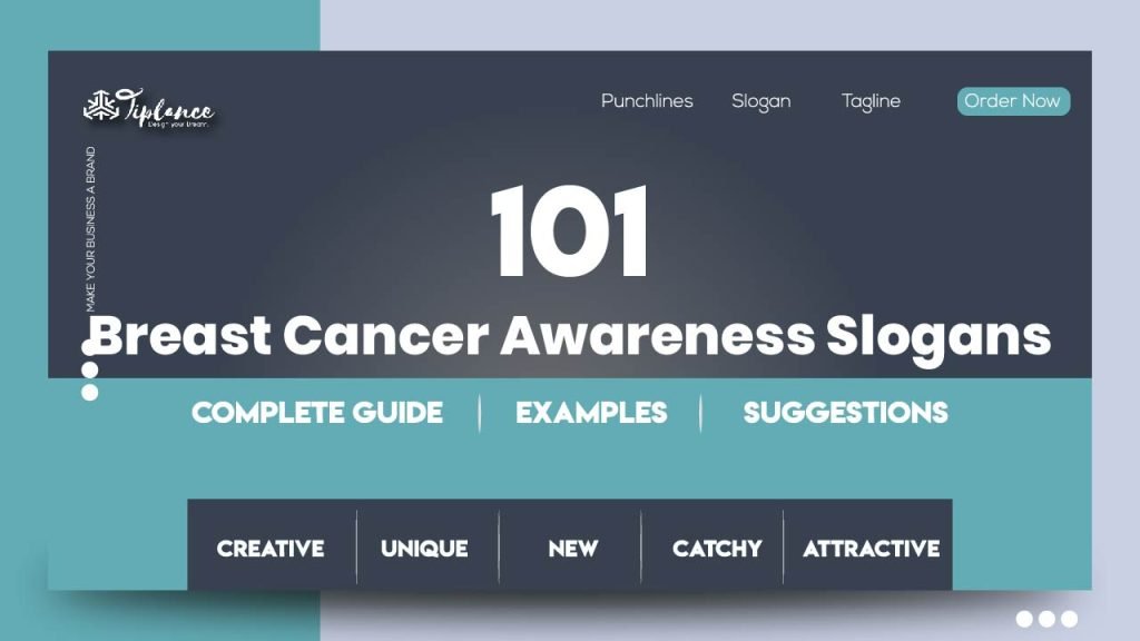 101+ Best Breast Cancer Awareness Slogans Ideas & Taglines - Tiplance