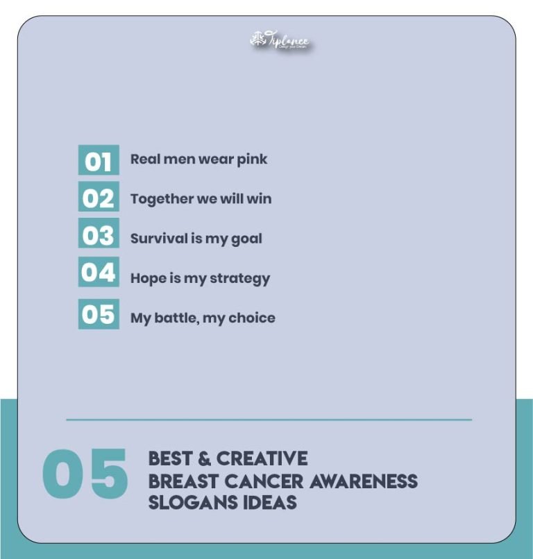 101+ Best Breast Cancer Awareness Slogans Ideas & Taglines - Tiplance