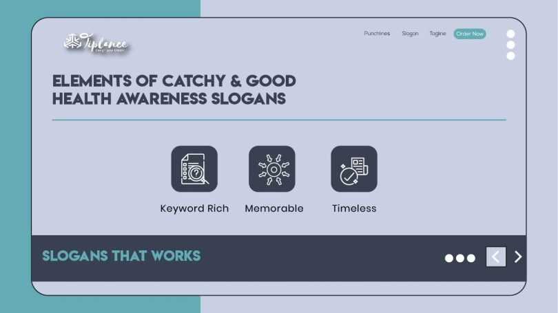 101+ Best Health Awareness Slogans Ideas & Taglines - Tiplance