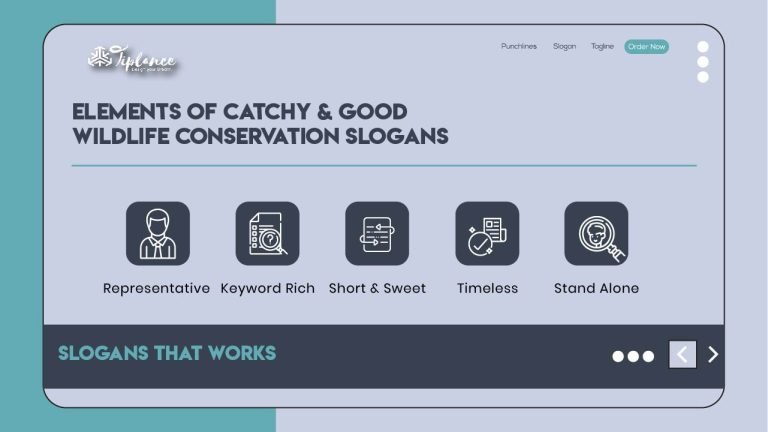 101+ Best Wildlife Conservation Slogans Ideas & Examples - Tiplance