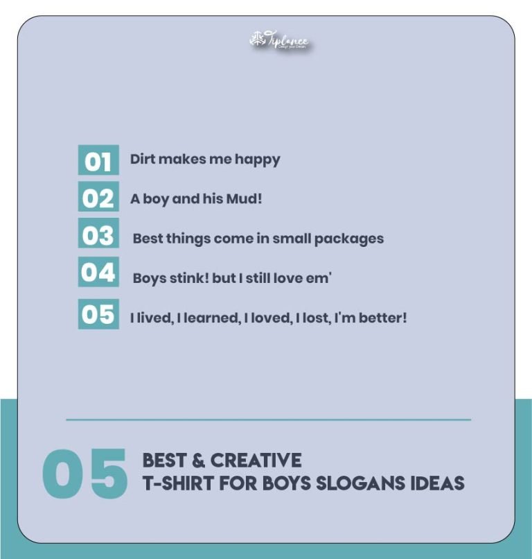 103+ Creative T-shirt Slogans for Boys Examples & Samples - Tiplance