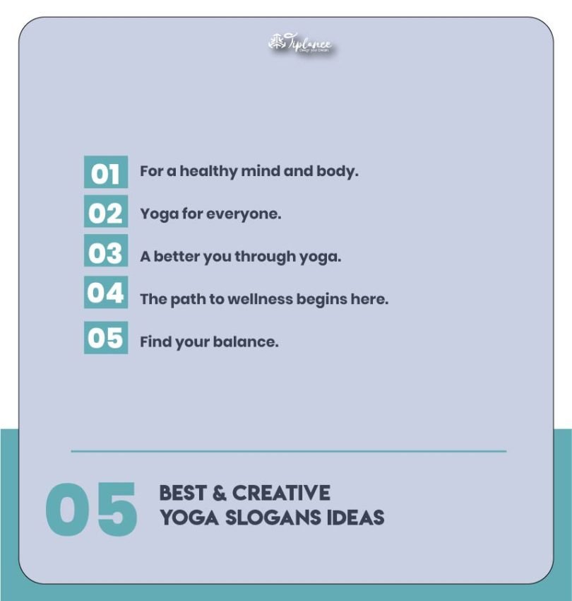 145+ Wild Yoga Slogans Ideas & Examples - Tiplance