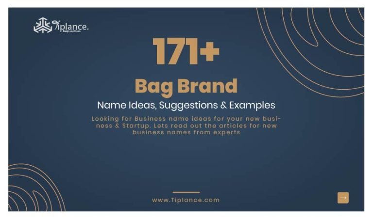 171+ Best Bag Brand Name Ideas & Suggestions - Tiplance