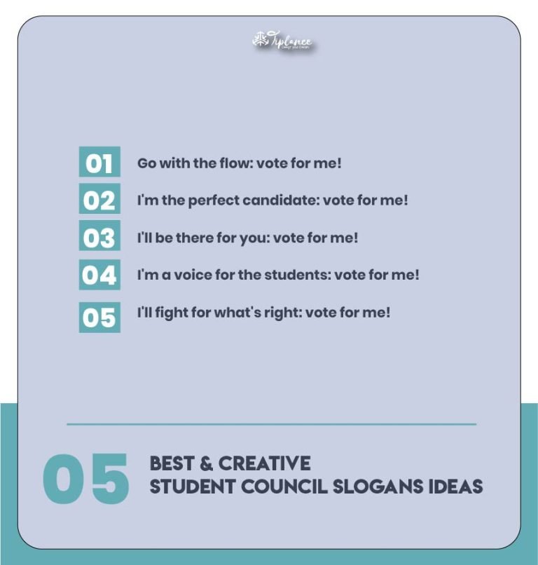 Best Student Council Campaign Slogans Ideas & Samples - Tiplance