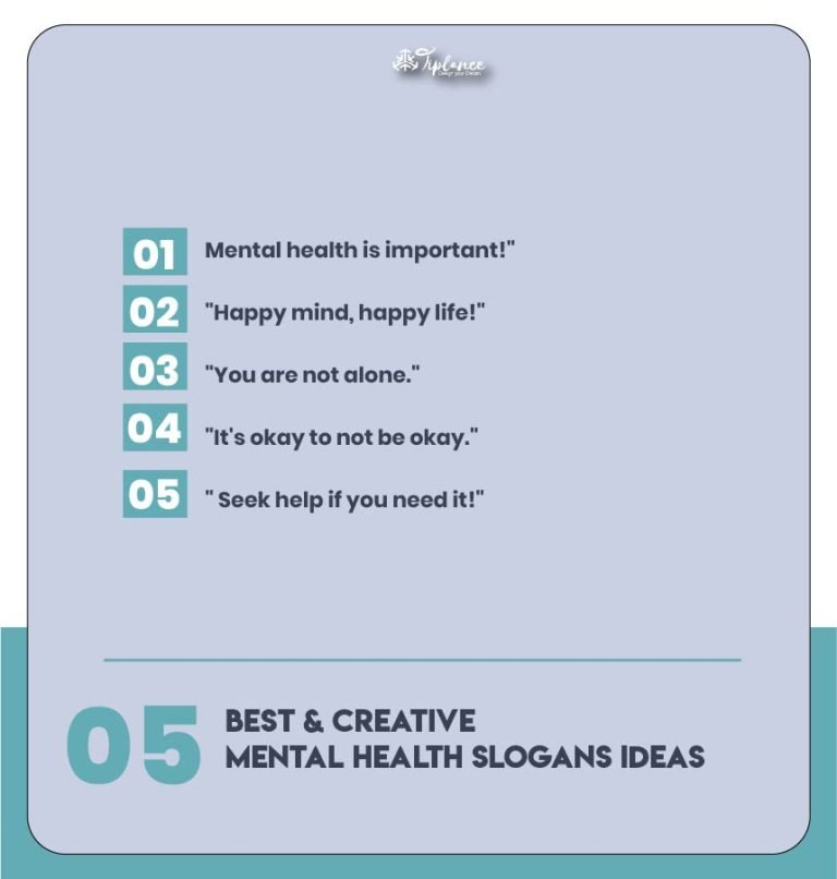 113+ Attractive Mental Health Slogans & Ideas Example - Tiplance