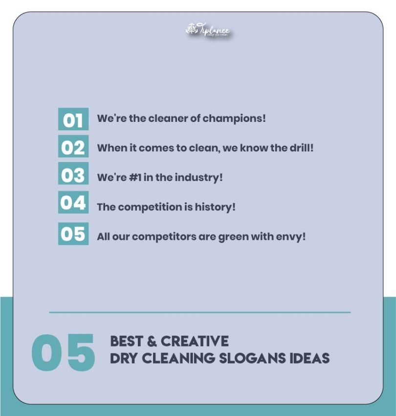 105+ Best Dry Cleaning Slogans Samples & Suggestions - Tiplance