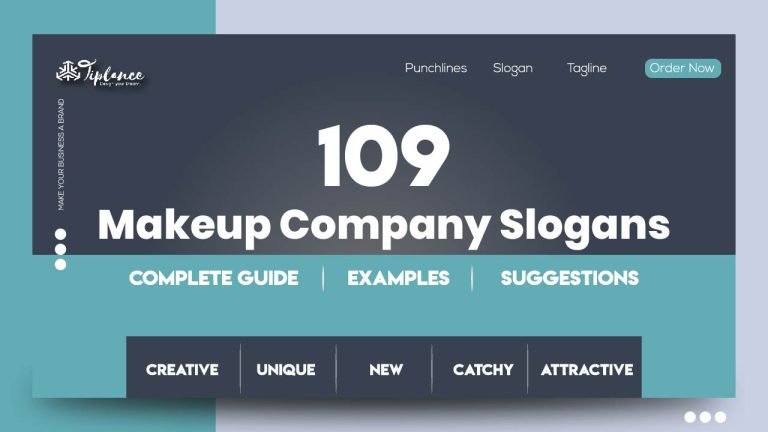 109+ Popular Makeup Company Slogans Taglines & Ideas - Tiplance