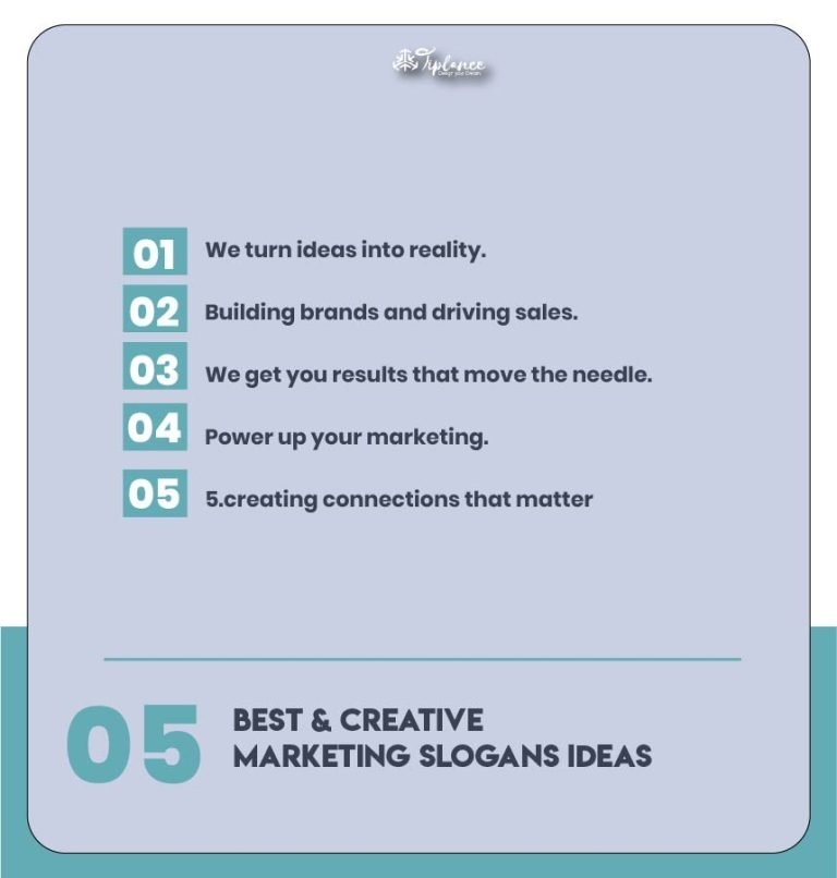 101+ Creative Marketing Slogans & Taglines ideas - Tiplance