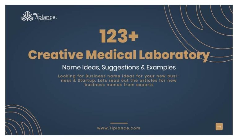 123+ Creative Medical Laboratory Names Ideas - Tiplance