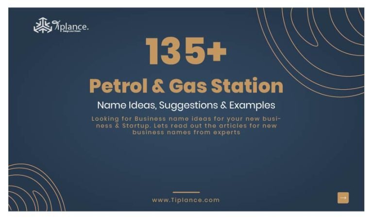 135+ Powerful Petrol & Gas Station Name Ideas Example - Tiplance