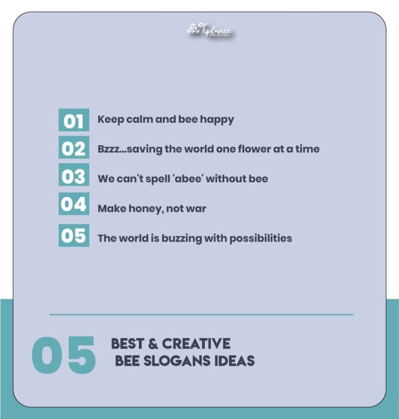 103+ Creative Bee Slogans & Tagline Examples - Tiplance