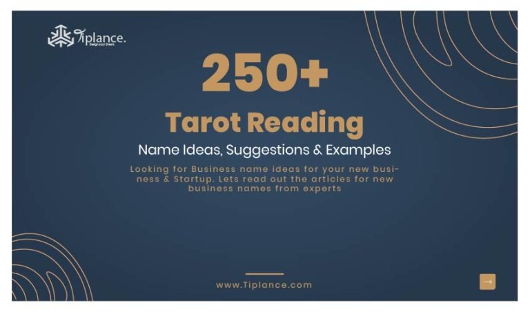 107 + Creative Tarot Reading Business Names & Example - Tiplance