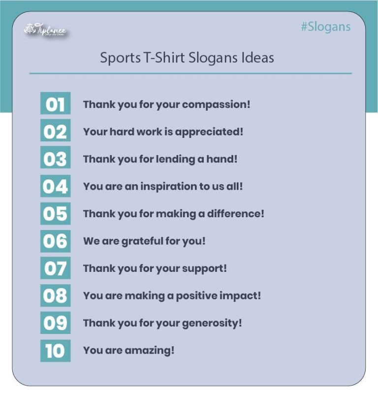 111+ Best Sports T-Shirt Slogans Taglines & Ideas - Tiplance