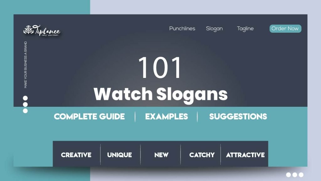 101+ Popular Watch Slogans & Taglines ideas - Tiplance