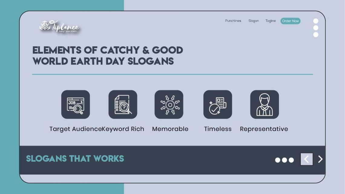 113+ Best World Earth Day Slogans Sample & Ide - Tiplance